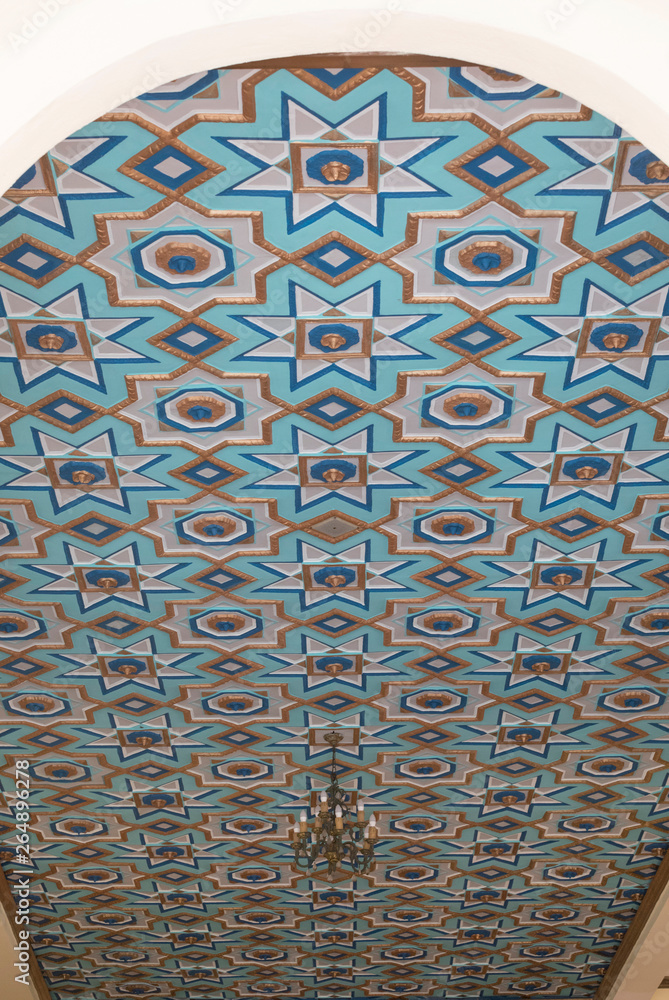 Ornate Ceiling design, Colonial Architecture Havana Cuba Stock Photo ...