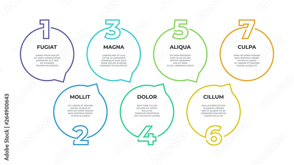 Step infographic. Process flow chart, timeline graphic, workflow line ...