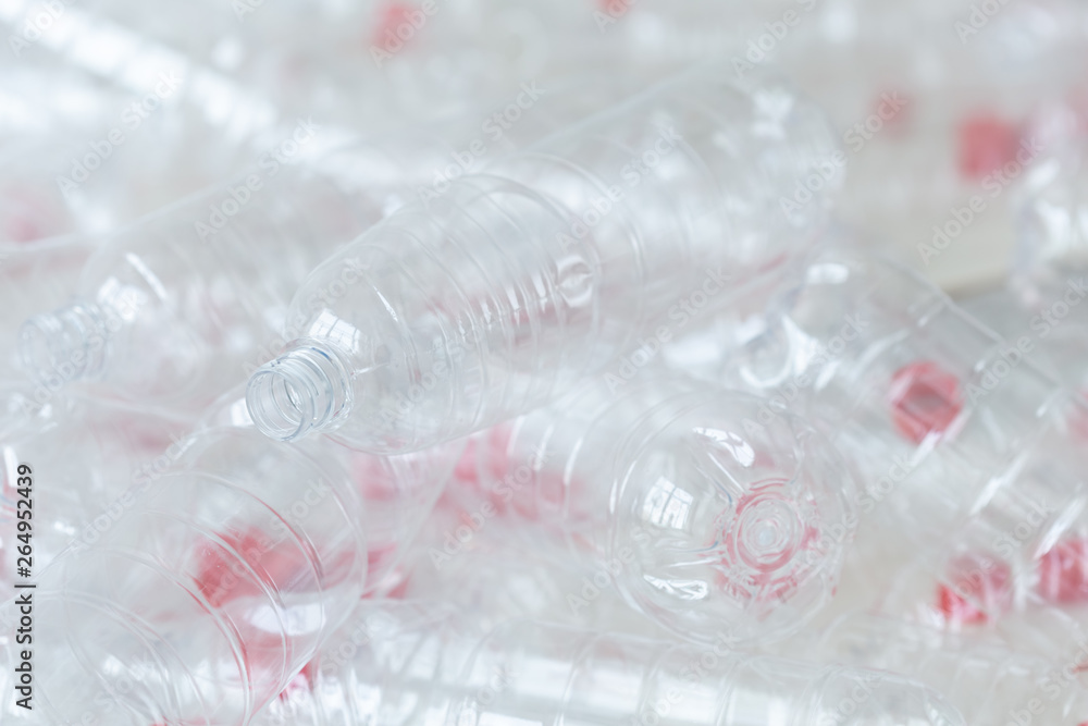 Environment disaster, ecological problems and recyclable plastic - Pile ...
