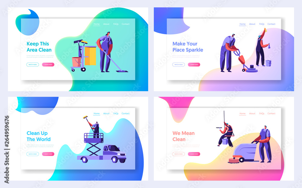 Office Clean Up Cartoon