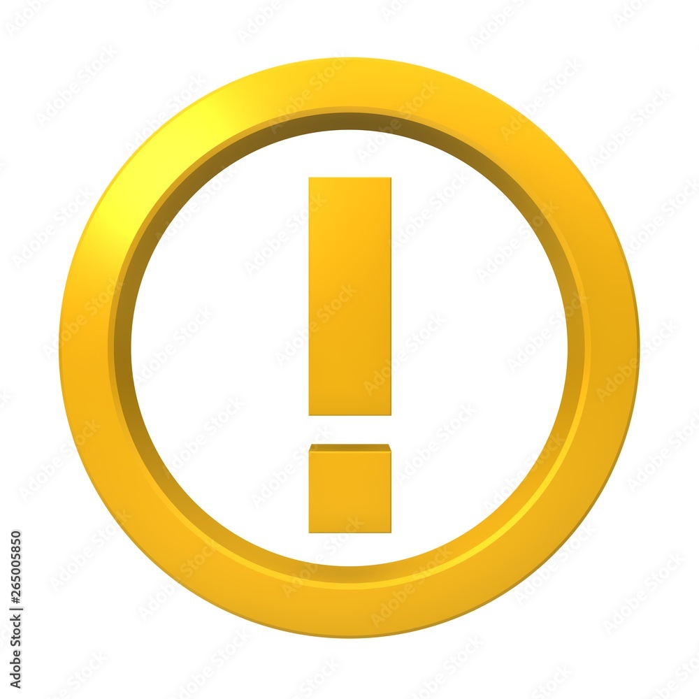 Yellow Exclamation Mark