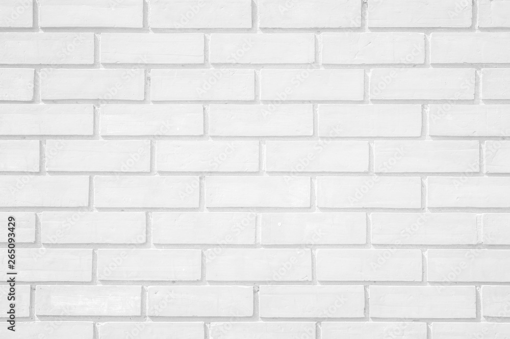 Wall white brick wall texture background. Brickwork or stonework ...