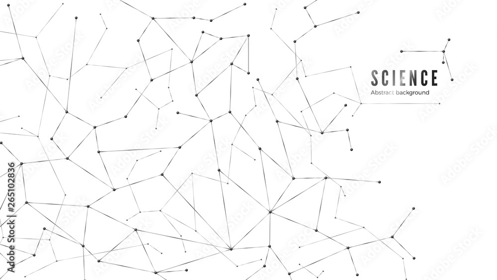 Connection Plexus Structure Science Molecular Background Network Structure Nodes And Lines