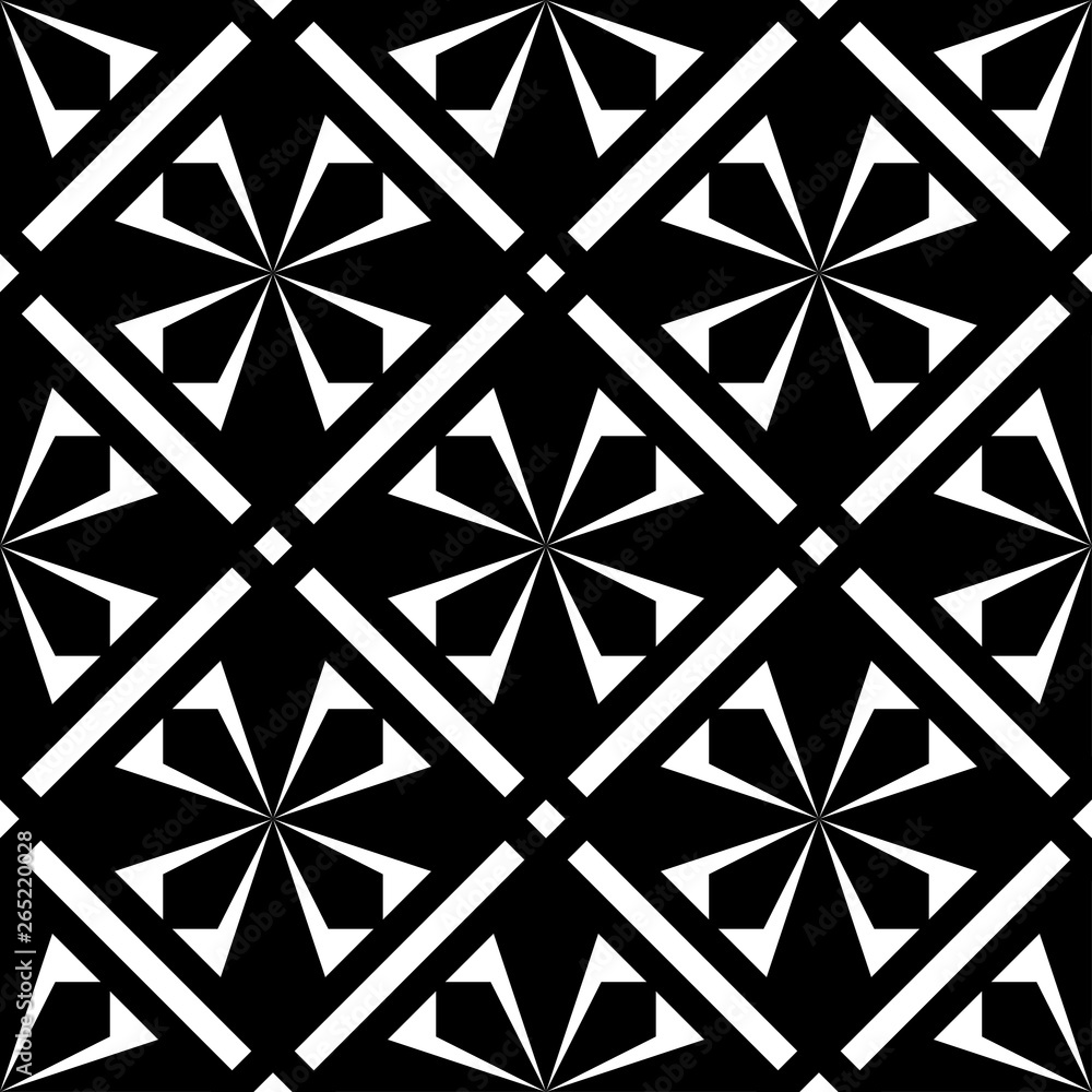 Geometric Patterns Black And White To Draw