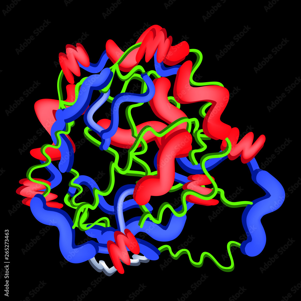 Pepsin is a molecular chemical formula. Enzyme of the stomach ...