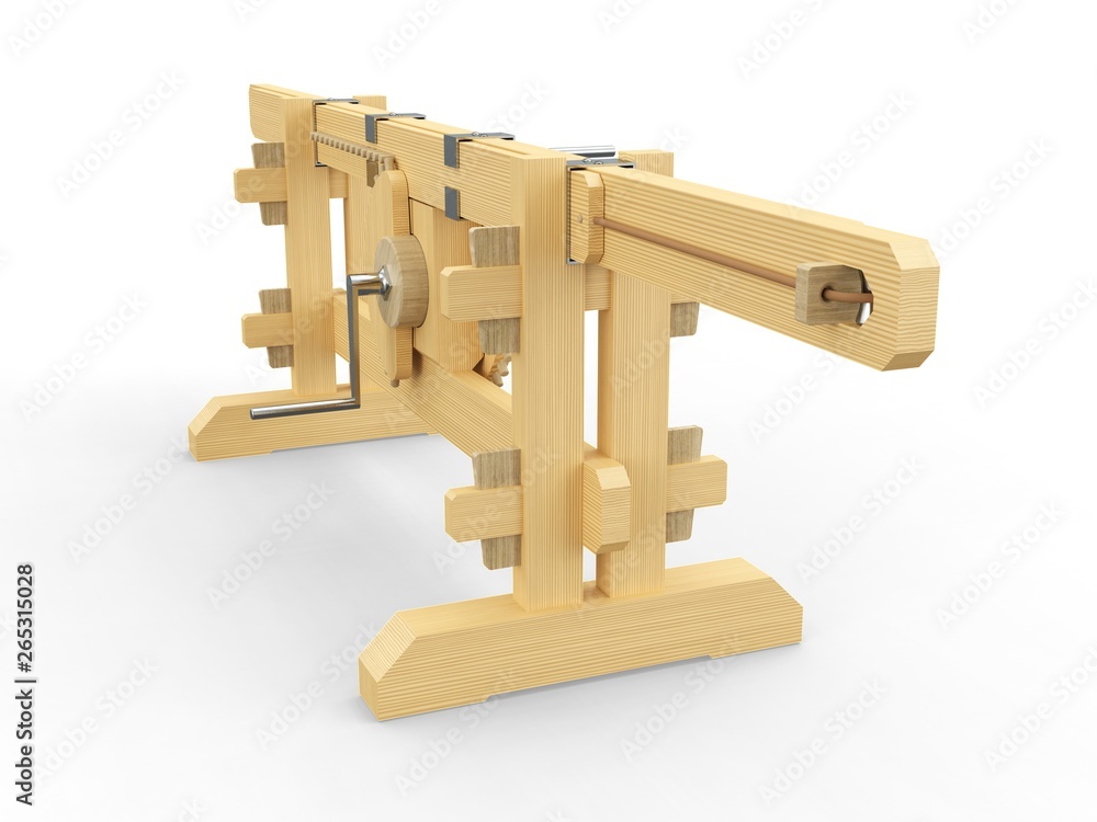 A mechanism used to change the rotational movement to a linear motion. Leonardo da Vinci, Codex ...