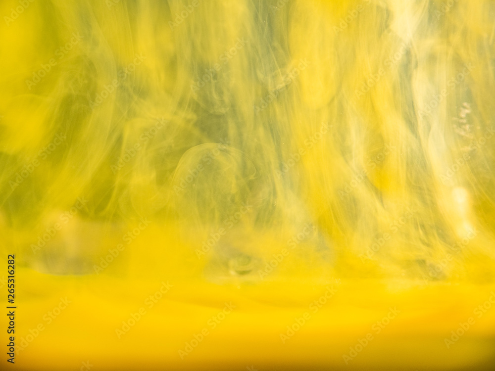 Abstract yellow pattern, close up view. Blurred background. Yellow ...