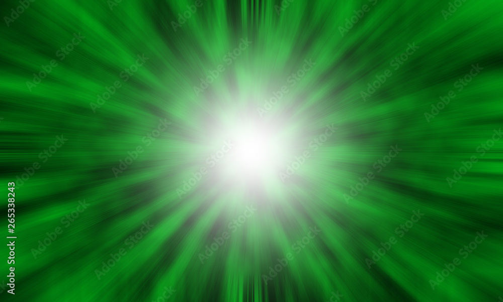 Abstract green color fast zoom speed motion background Stock ...