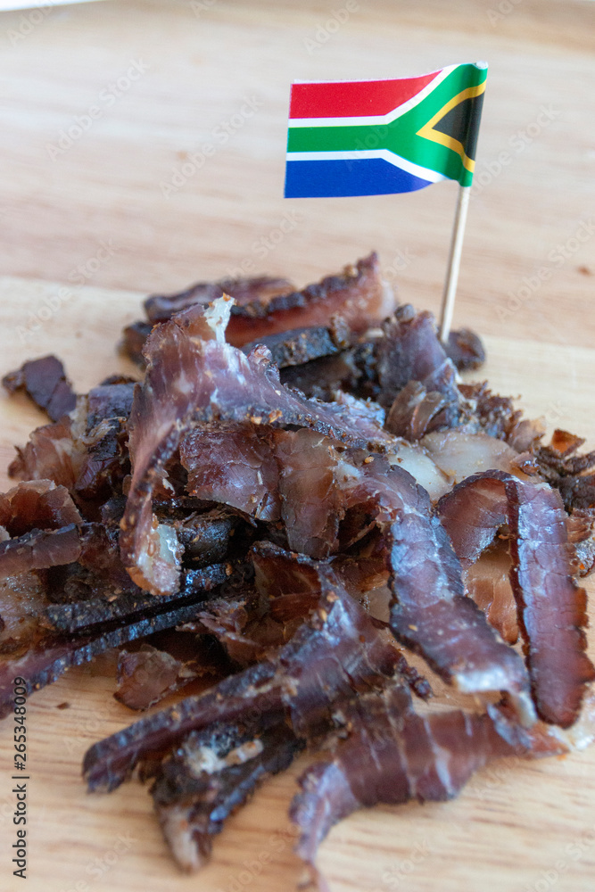 South African Biltong Stock Photo | Adobe Stock