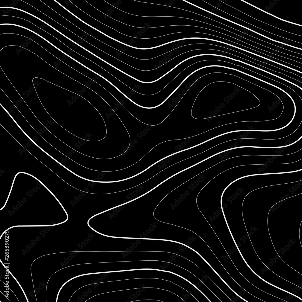 Topographic map background concept. Topo contour map. Geographic World ...
