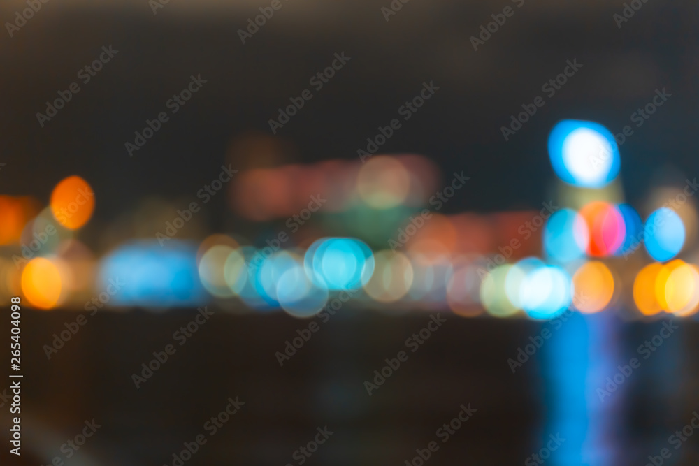 Blurred cityscape view, abstract light background Stock Photo | Adobe Stock