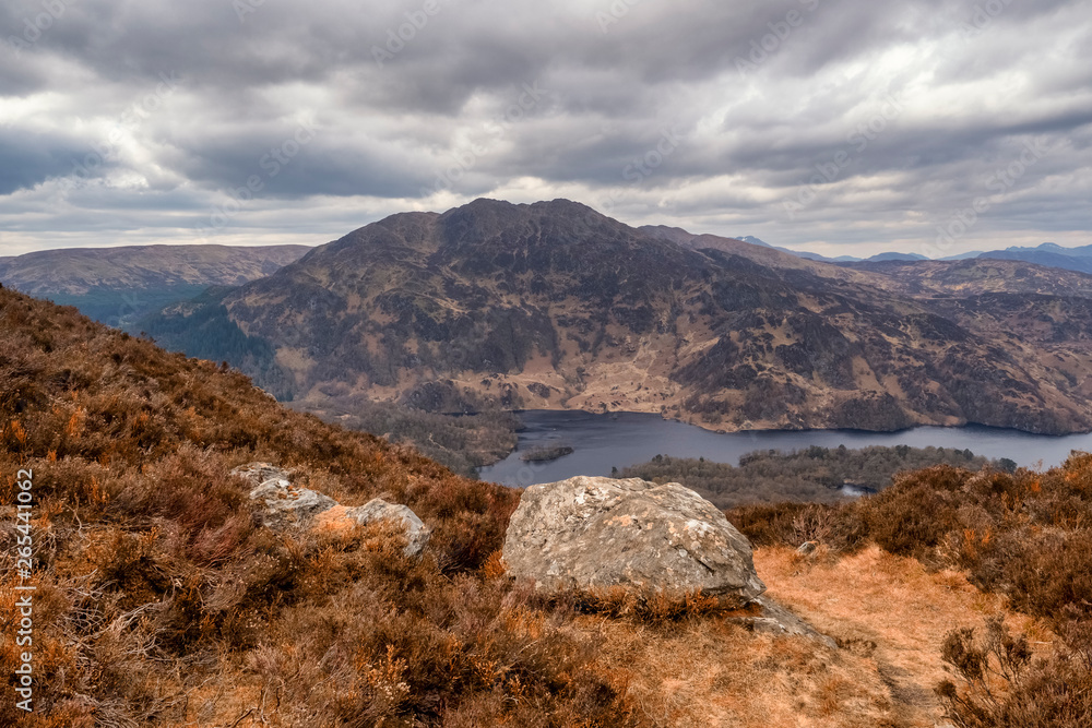 Ben A'an is one of the most popular amongst Scotland's smaller hills ...
