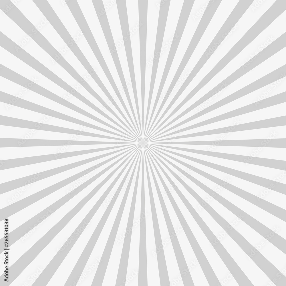 Gray rays background. Vector Stock Vector | Adobe Stock