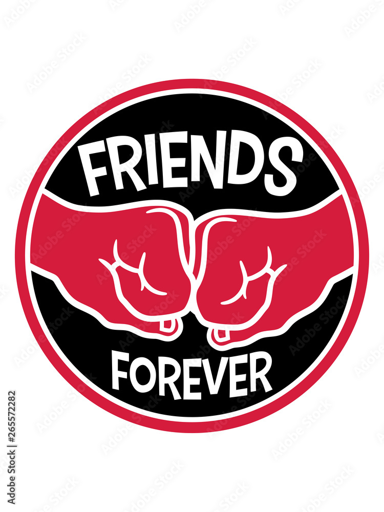 bro logo friends forever kreis rund für immer 2 beste freunde ...