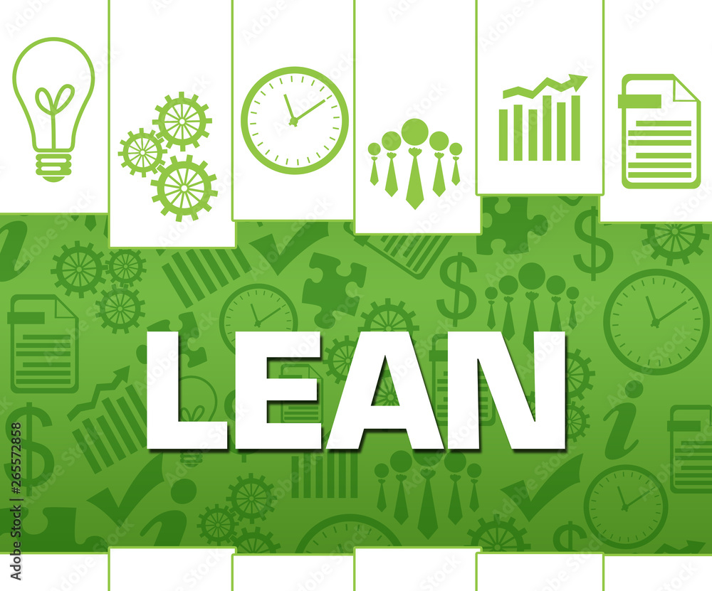 Lean Green Stripes Lines Symbols Stock Illustration | Adobe Stock