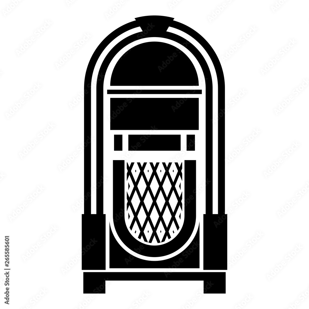 Jukebox Juke box automated retro music concept vintage playing device ...