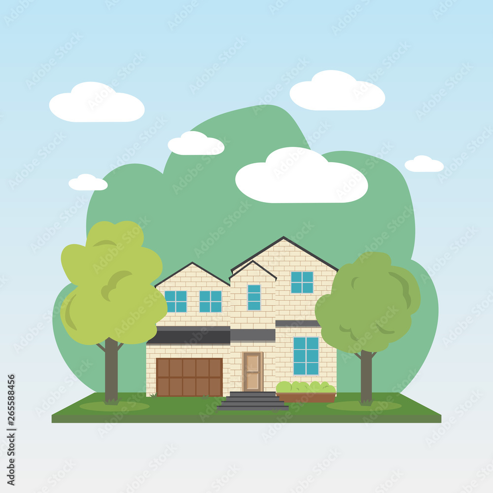 House and home template for Modern Real Estate company that building ...