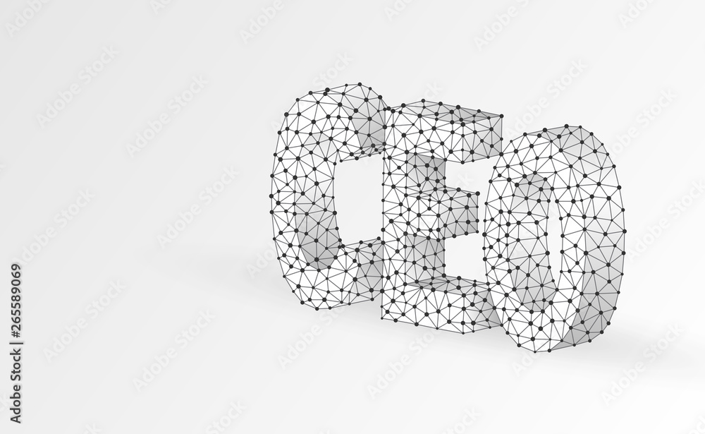 Chief Executive Officer, CEO on monitor screen. Device, leadership ...