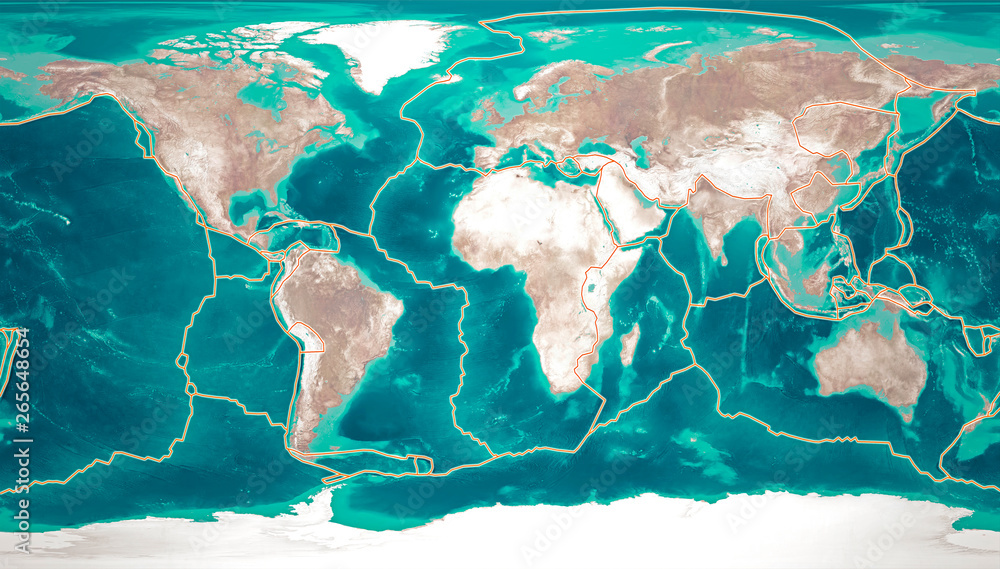 Tectonic plates move constantly, making new areas of ocean floor ...