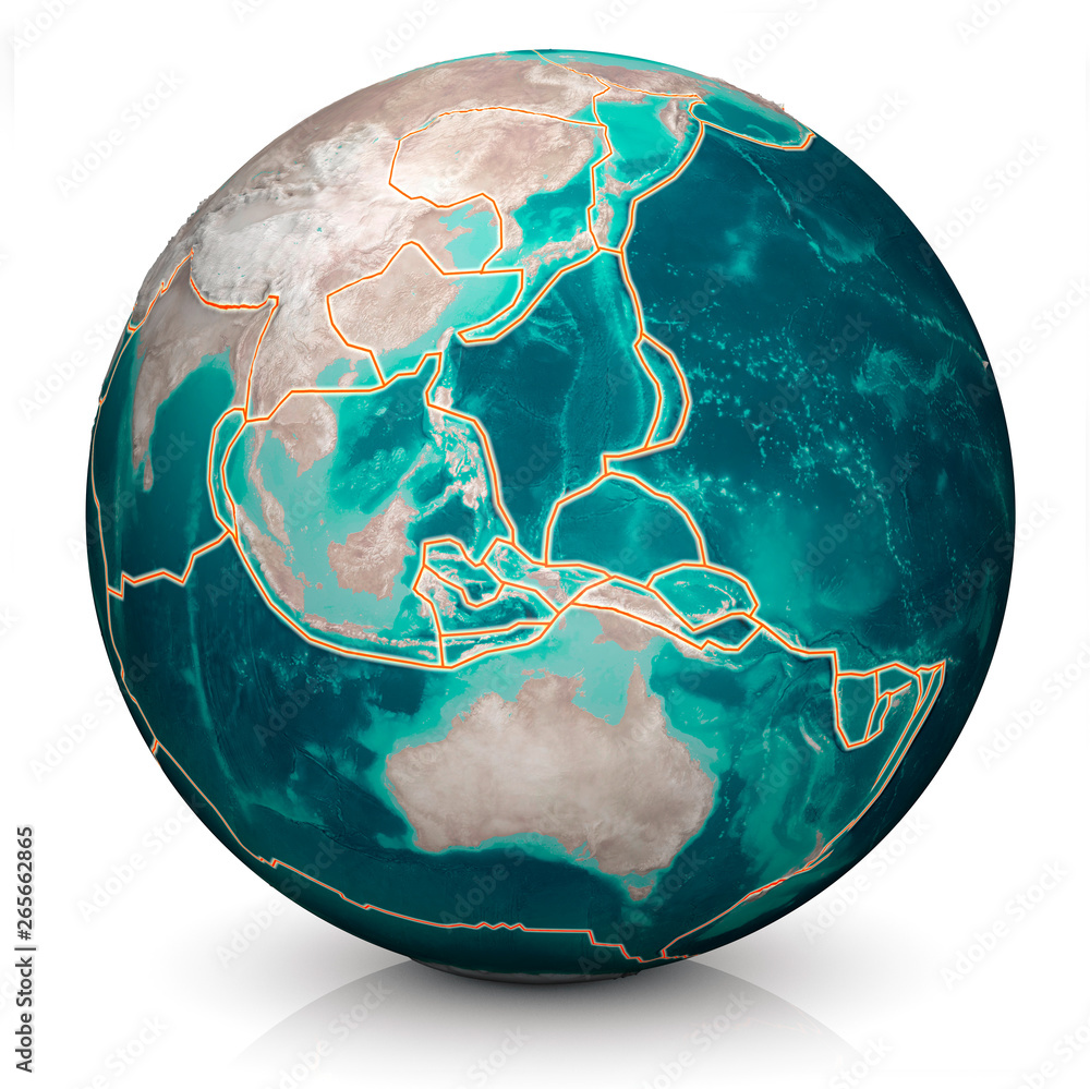 Tectonic plates move constantly, making new areas of ocean floor ...