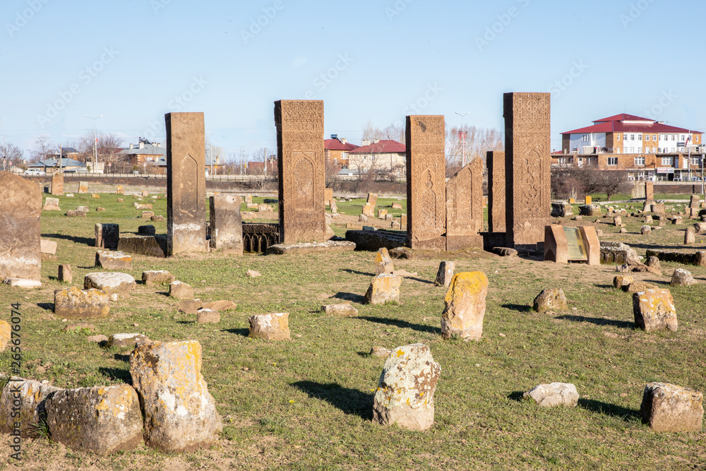 The Tombstones of Ahlat are famous for their dimension and design.The ...