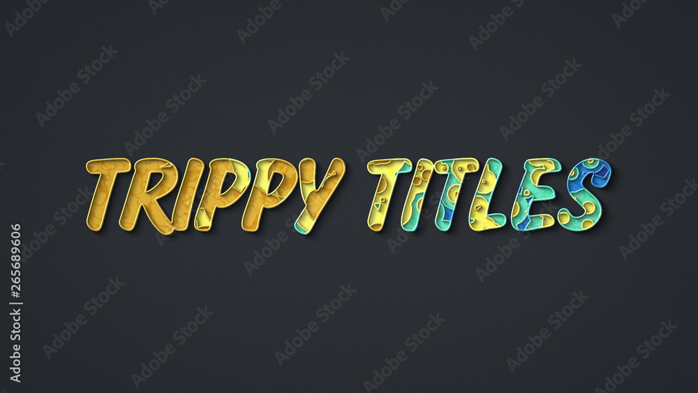 Abstract Colorful Titles Stock Template | Adobe Stock