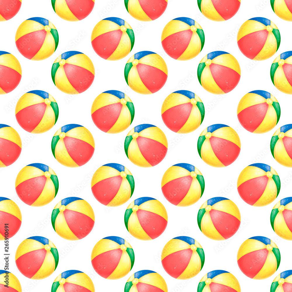 Kids Beach Party Clipart