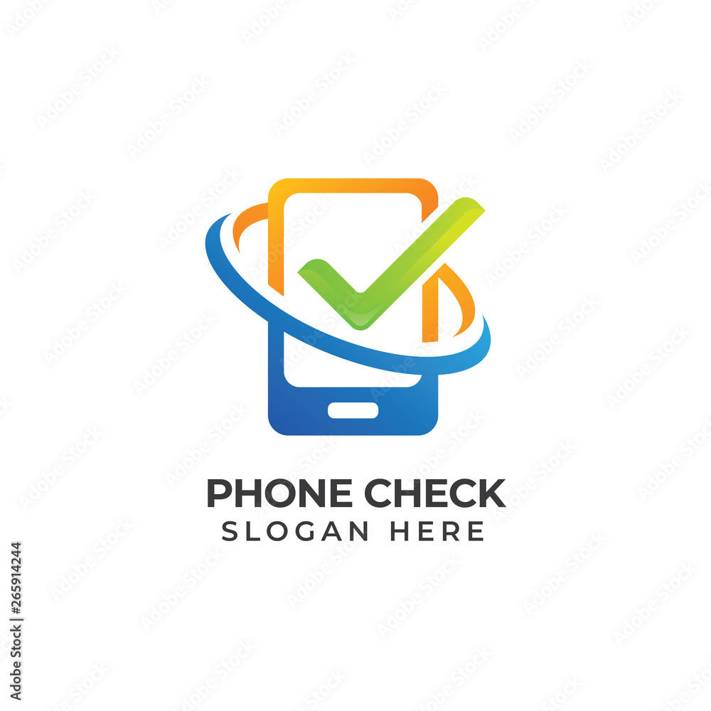 mobile phone repair logo template. phone service icon symbol. phone ...