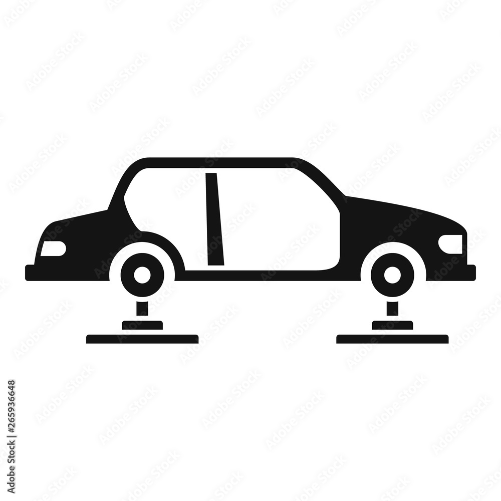 Car assembly icon. Simple illustration of car assembly vector icon for ...