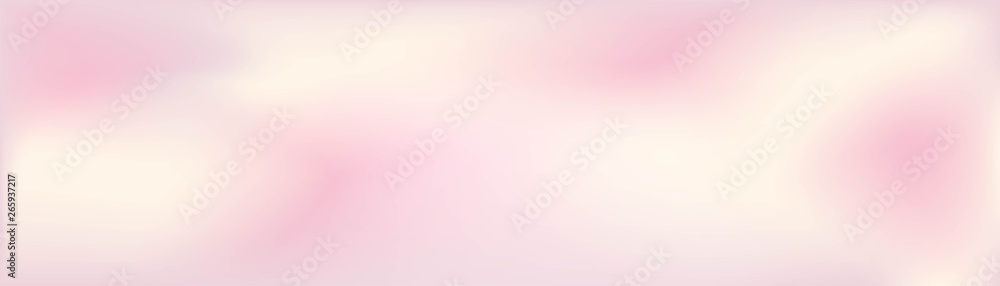 Gently pink gradient banner. Stylish presentation template.Good use it ...