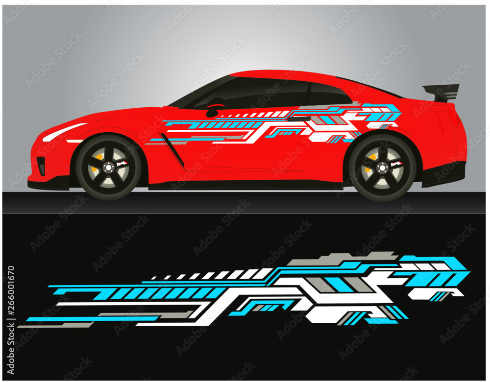 Vinyls sticker Decals for body red Car truck mini bus modify Motorcycle ...