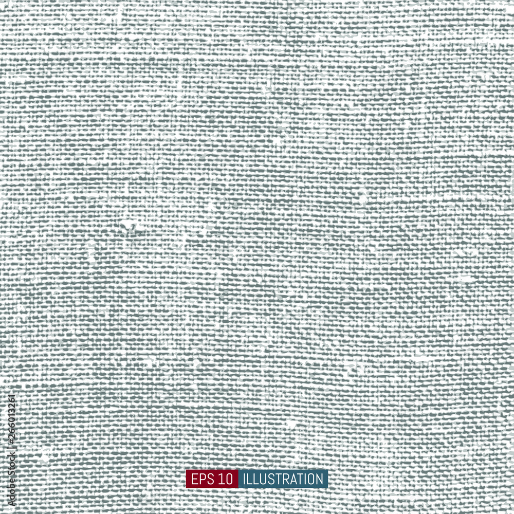 Realistic linen fabric texture. Three editable colors on separated ...