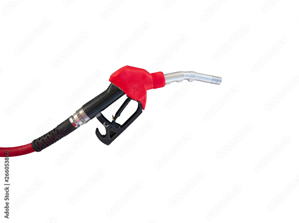 nozzle Oil pump technology separated from the white background clipping ...