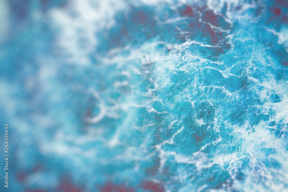 Ocean Waves From Above