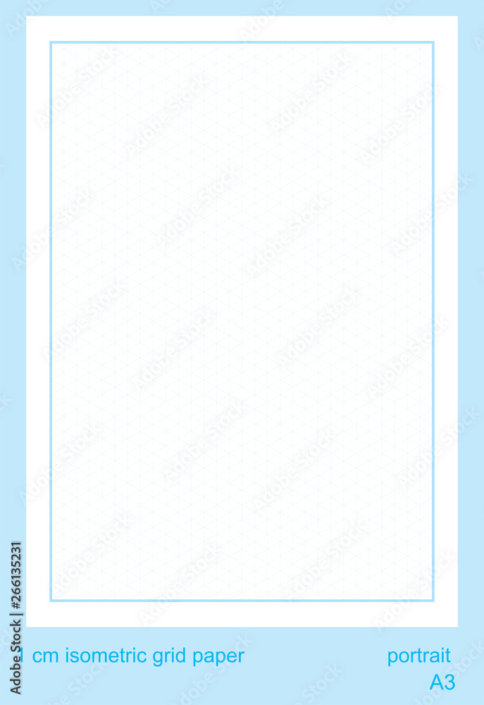 1 cm A3 isometric grid paper isometric grid vector illustration ... 1 cm A3 isometric grid paper isometric grid vector illustration ...