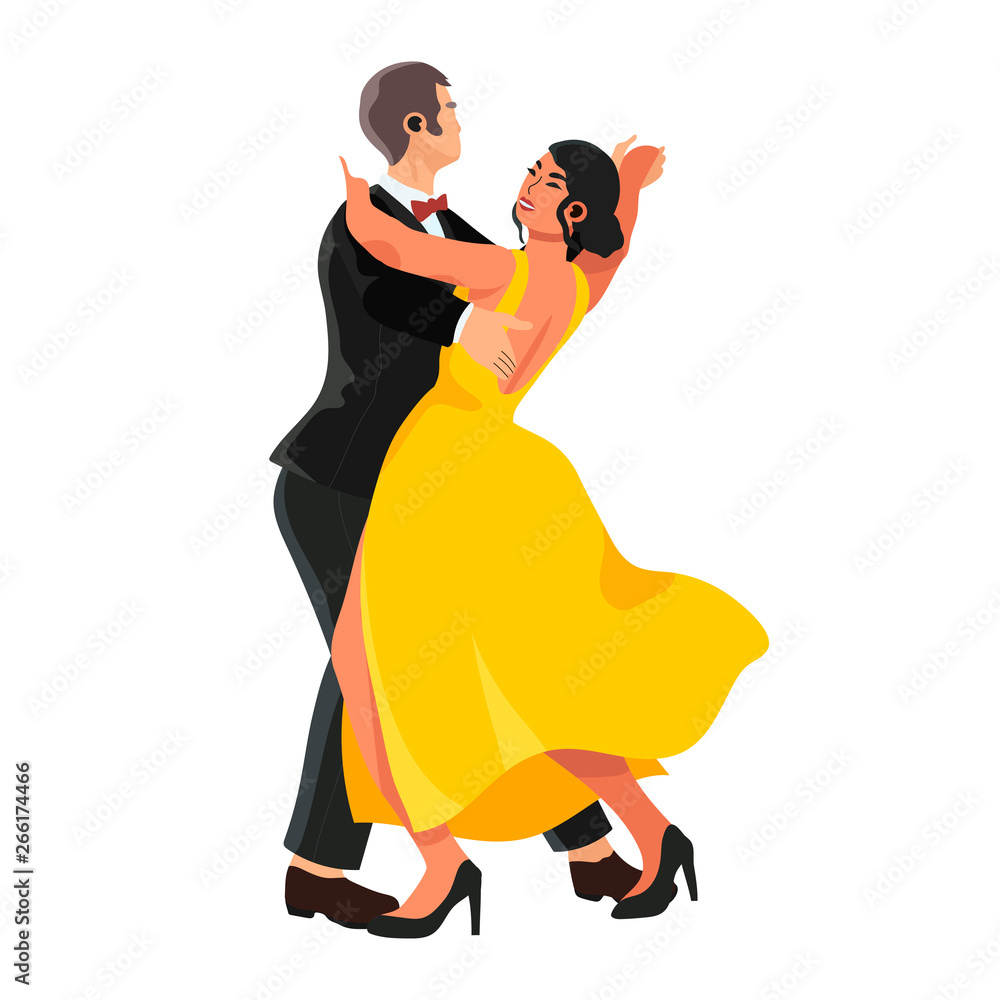 Ballroom Dancing Dip Silhouette