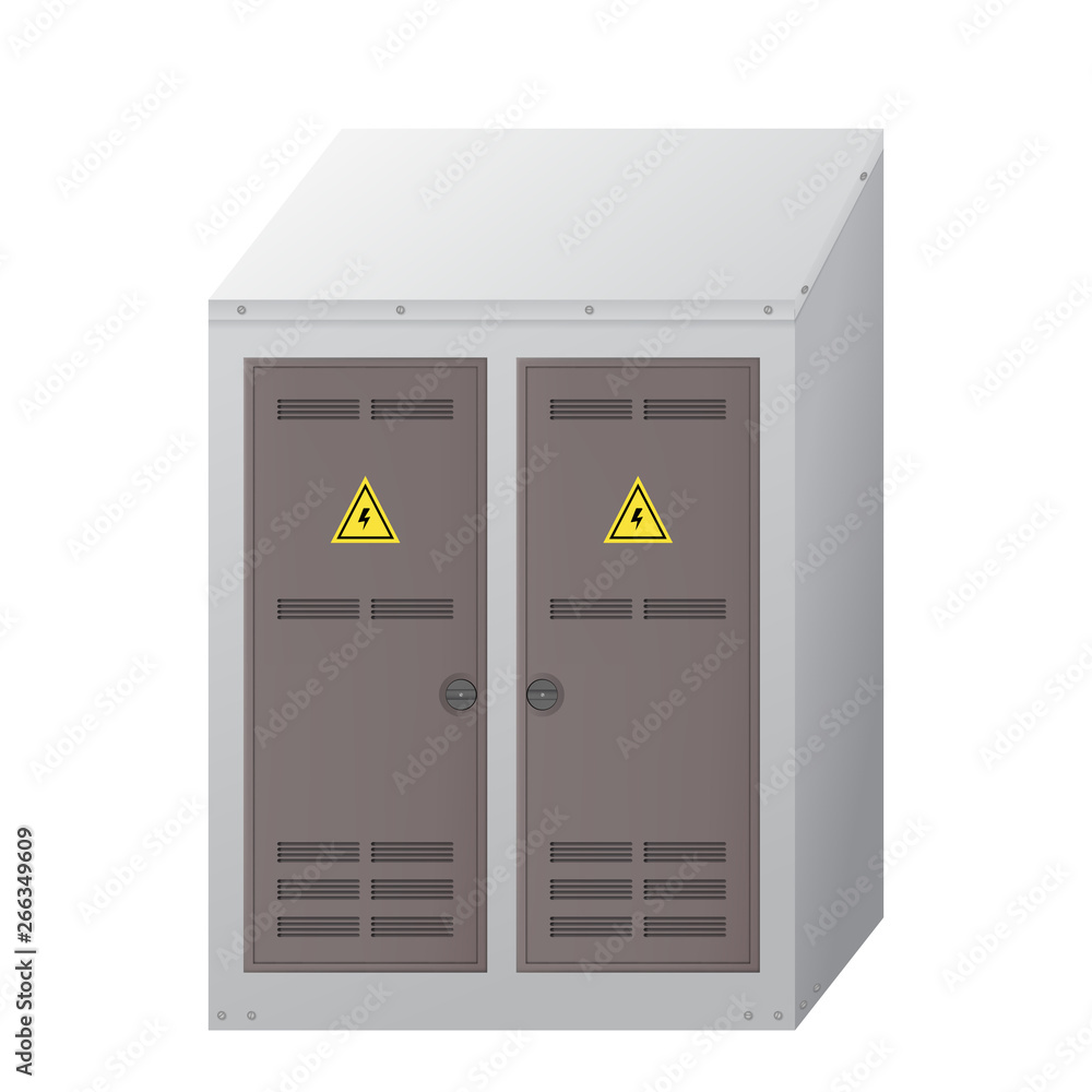 Electrical box. Stock Vector | Adobe Stock