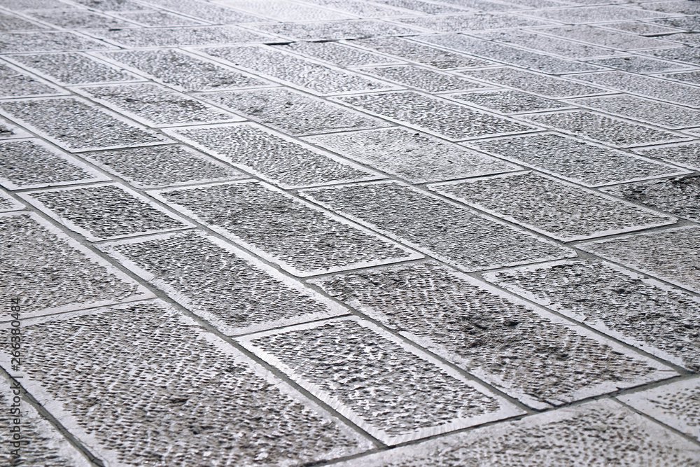 ground floor perspective old vintage stones walk surface wallpaper ...