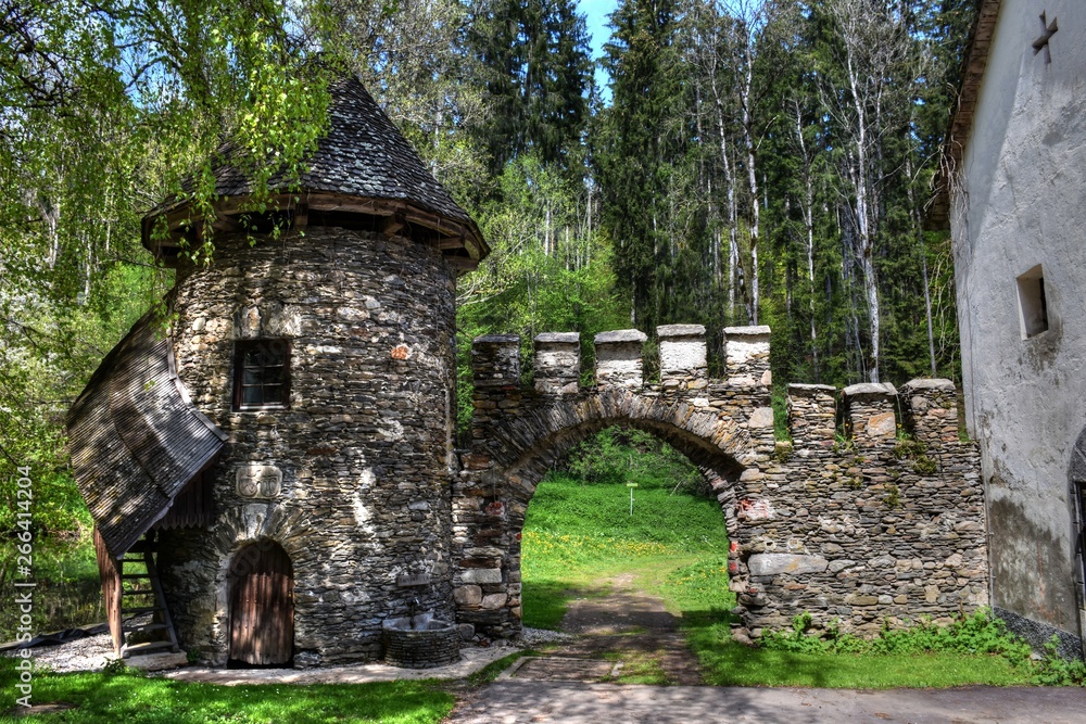 Schloss, Burg, Frauenstein, Kärnten, Sankt Veit, Glan, Sankt Veit an ...