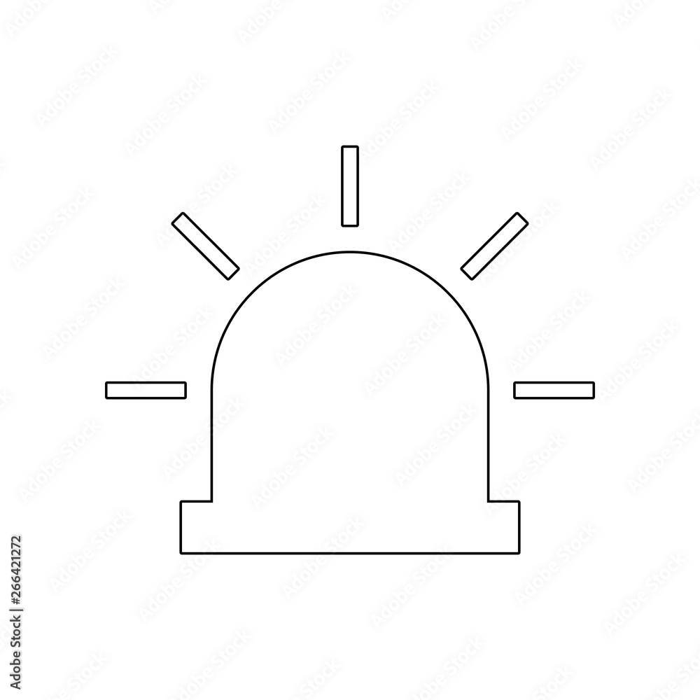 siren icon. Element of web for mobile concept and web apps icon ...