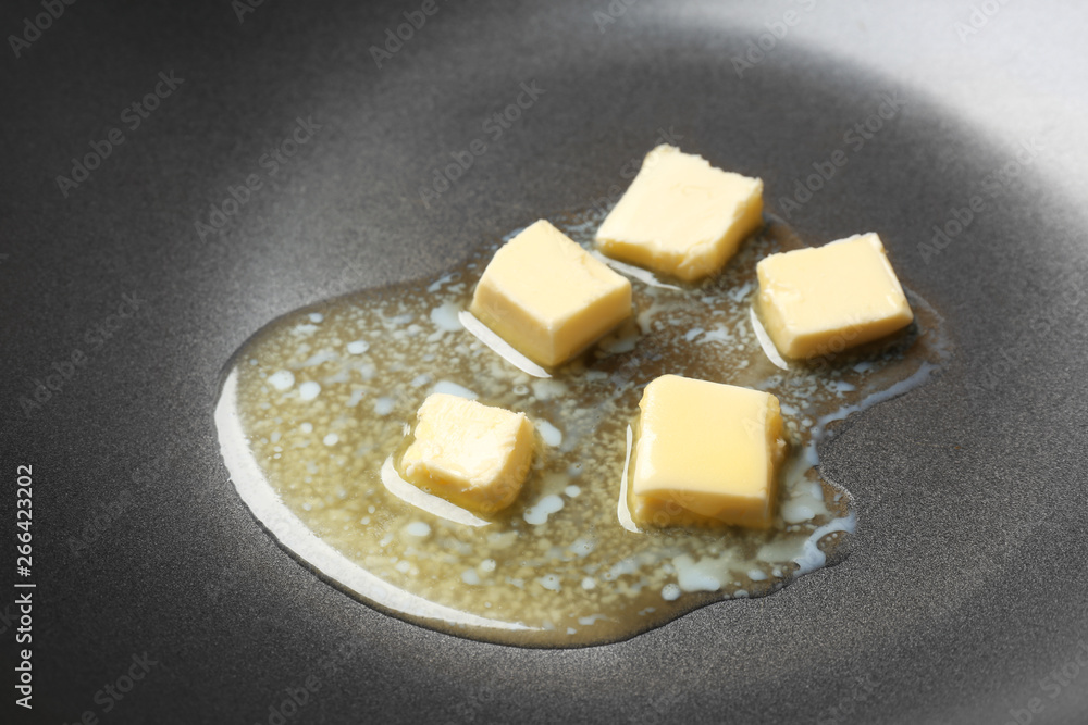 Melted Butter In A Pan