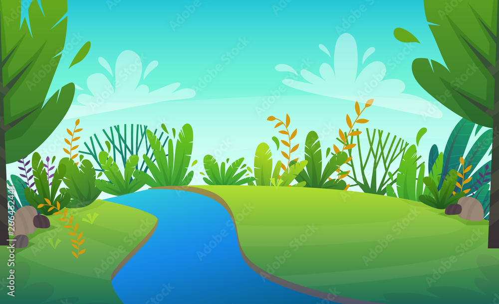 Animated Lawn Grass