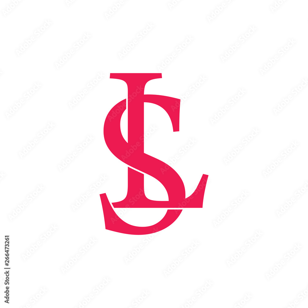 letter sl linked overlapping monogram logo vector Stock Vector | Adobe ... letter sl linked overlapping monogram logo vector Stock Vector | Adobe ...