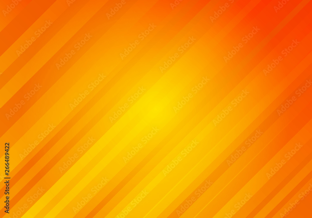 Abstract yellow and orange color background with diagonal stripes ...