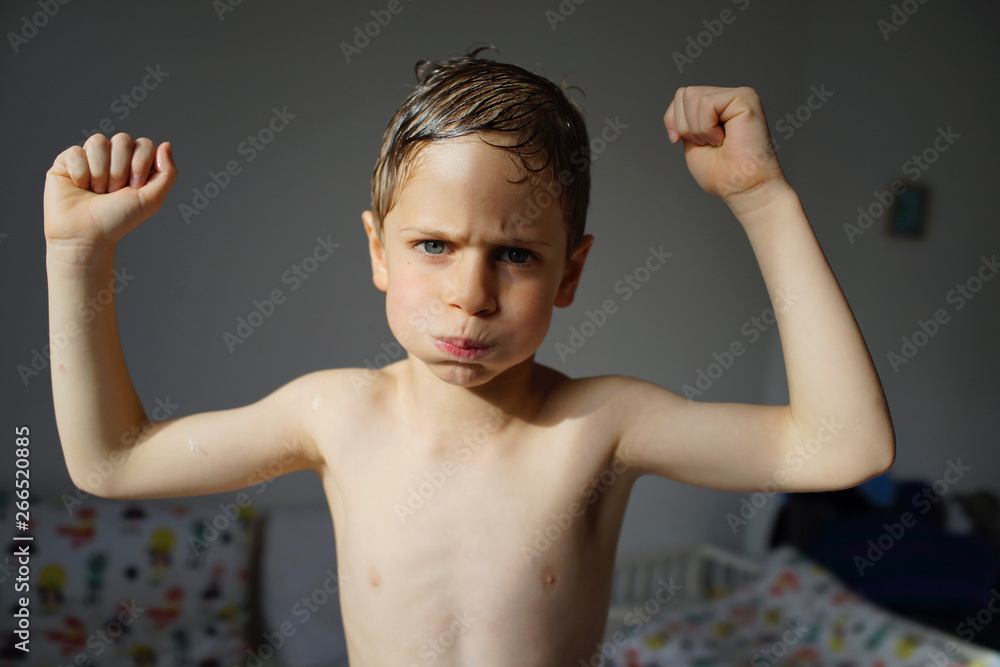 Little Kid Muscles