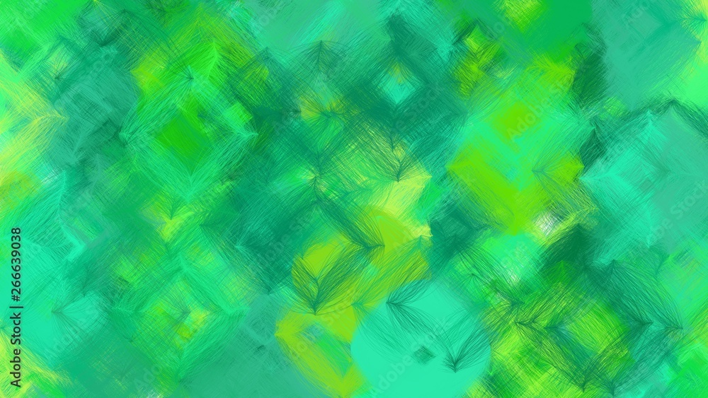 beautiful digital art with medium sea green, lime green and light green ...