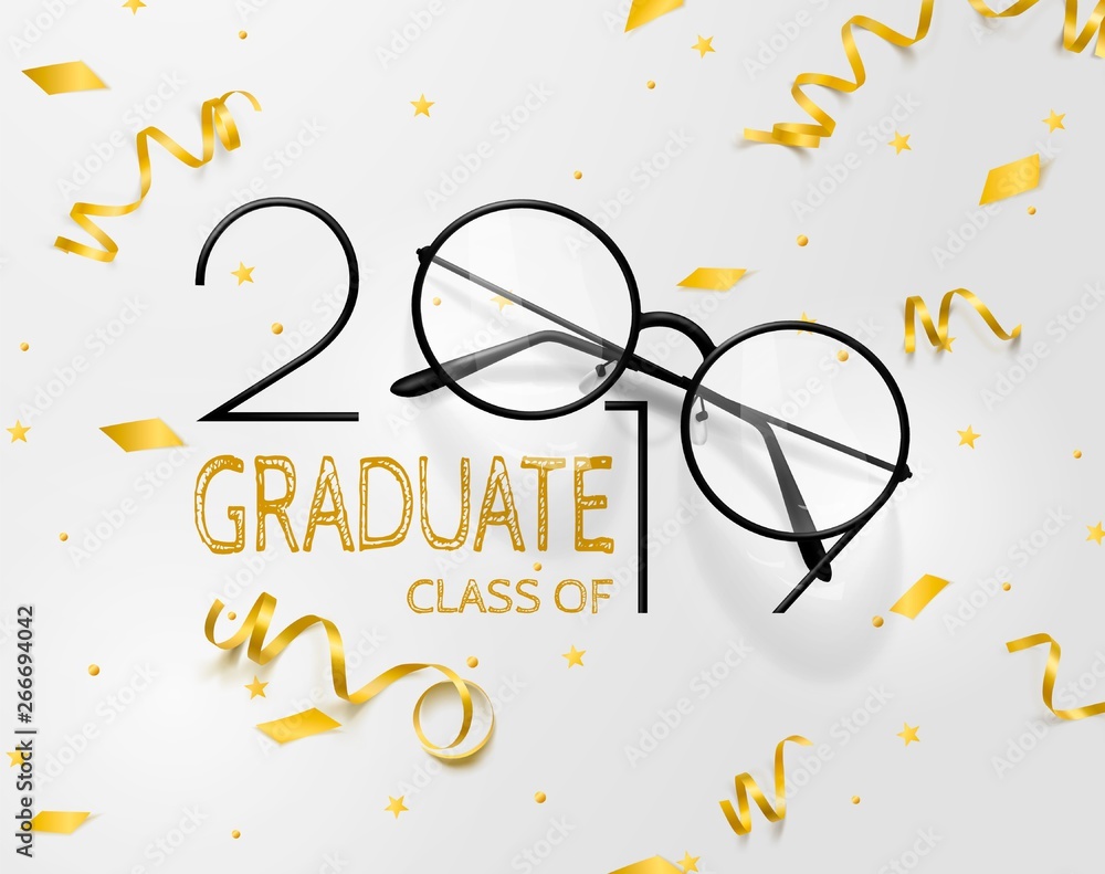 Congratulations graduates. Lettering for graduation class of 2019 ...