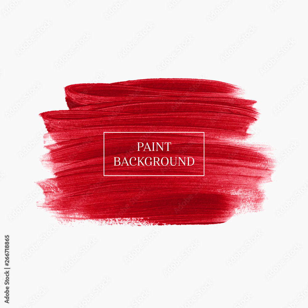 Logo brush painted textured watercolor art abstract background vector ...