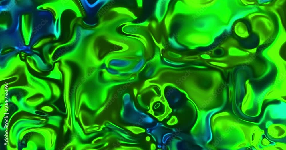 Seamless loop able 4k background video of everchanging molted liquid ...