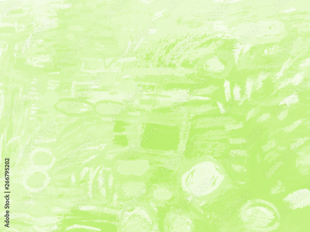 Green pencil background with white paper texture. Abstract organic hand ...